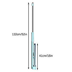 Hopwin Microfiber Hardwood Floor Mop, No Hand Washing, Flat Mop, Household Wooden Floor, Lazy Person, Mop Floor, No Cleaning, Dry and Wet, Mop and Clean The Artifact