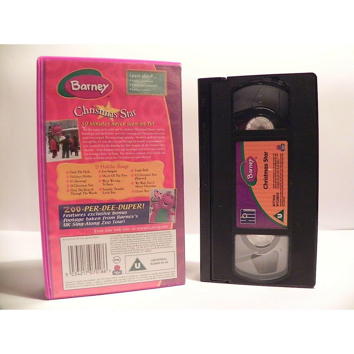 Barney - Christmas Star [VHS]