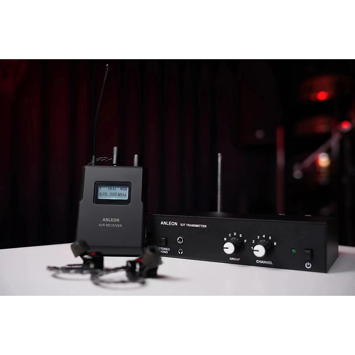 ANLEON S2 UHF Stereo Wireless Monitor System In-ear System (526-535Mhz)