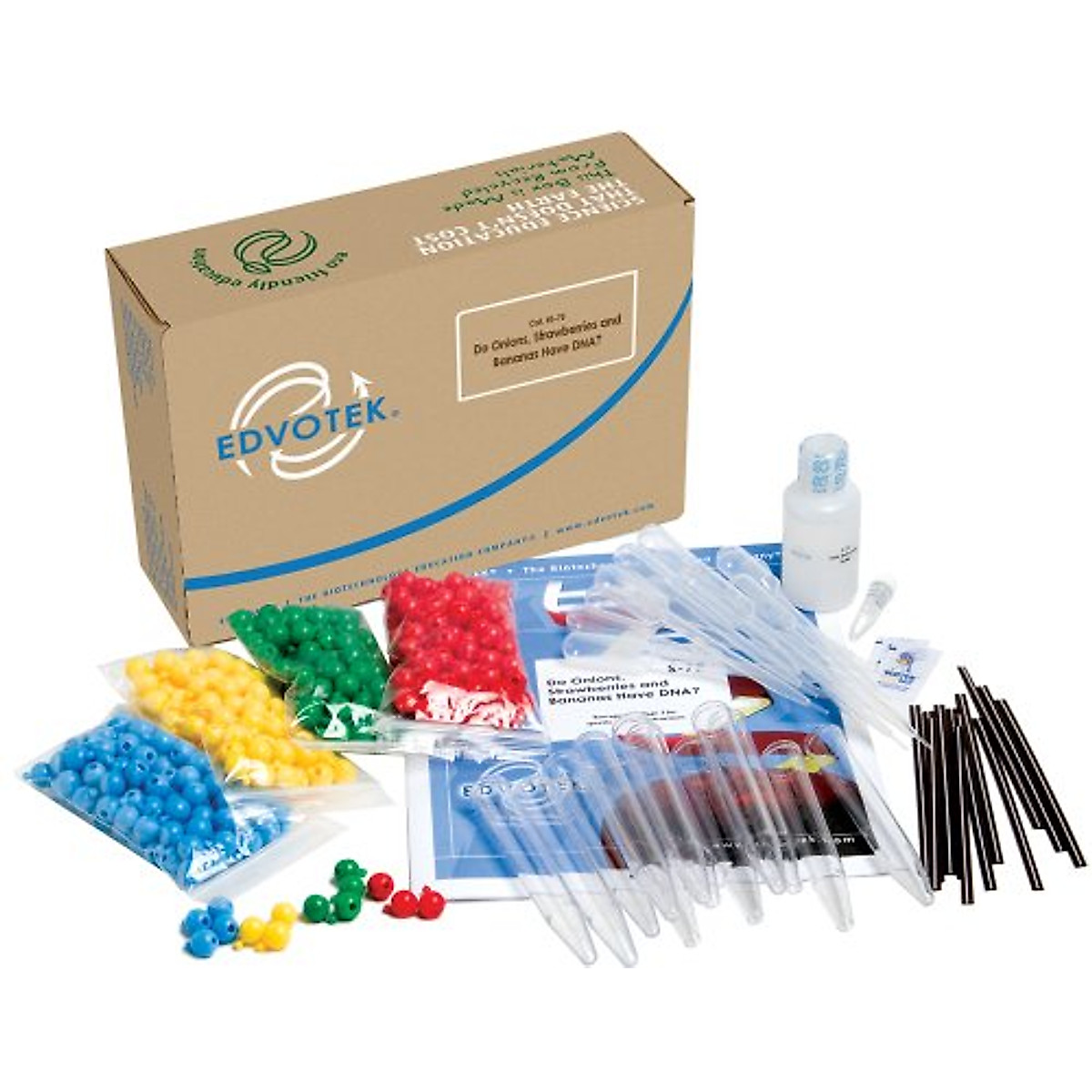 Edvotek S-75 Do Onions Strawberries and Bananas Have DNA?