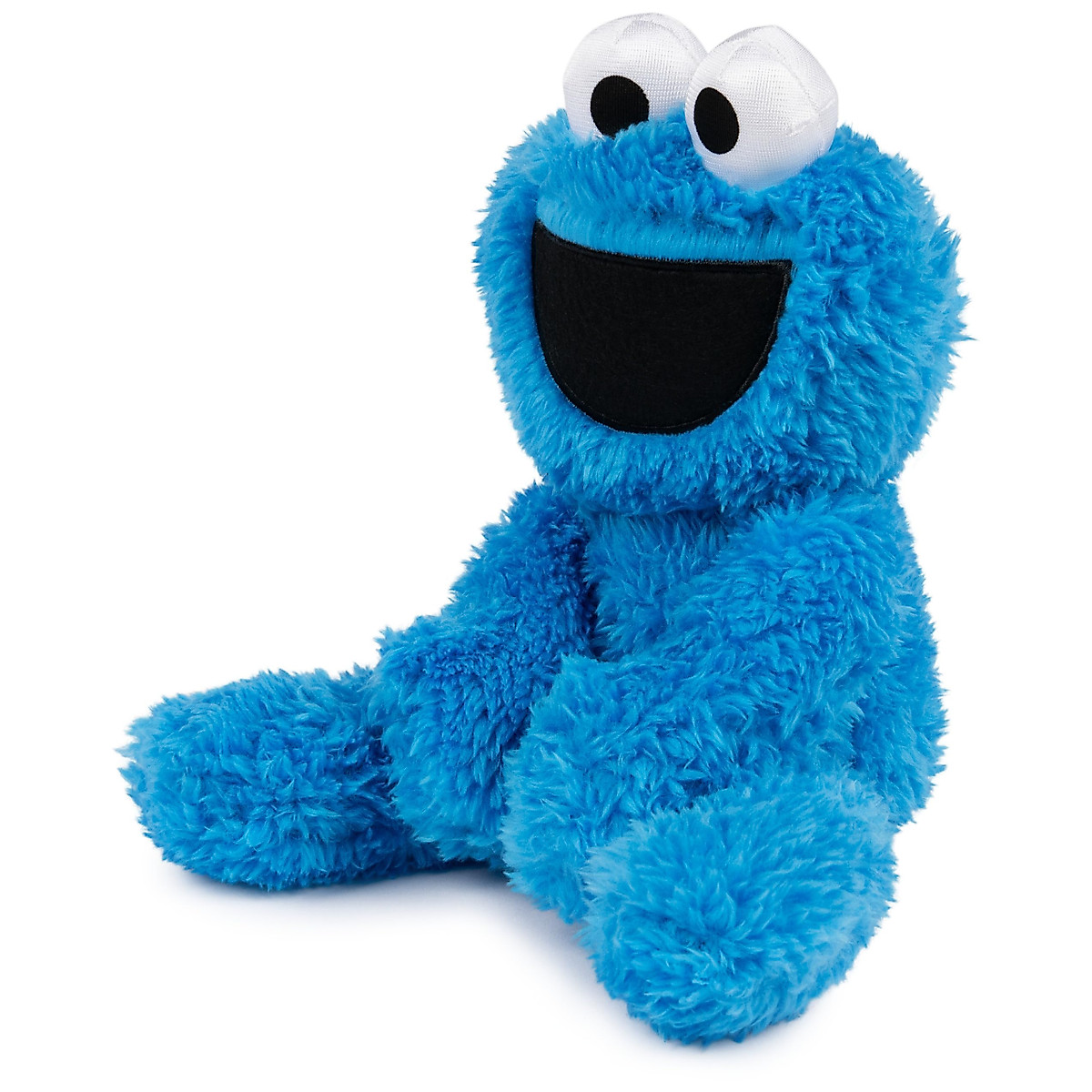 GUND Sesame Street Official Cookie Monster Take Along Buddy 13'' Polyester Plushie Stuffed Kids Toy, For Kids Ages 1 and Up, Blue