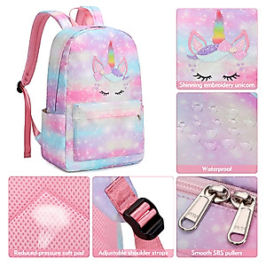 FITMYFAVO Backpack for Girls Elementary Middle School Bookbag Travel Daypacks for Teens Students Durable Laptop Bags