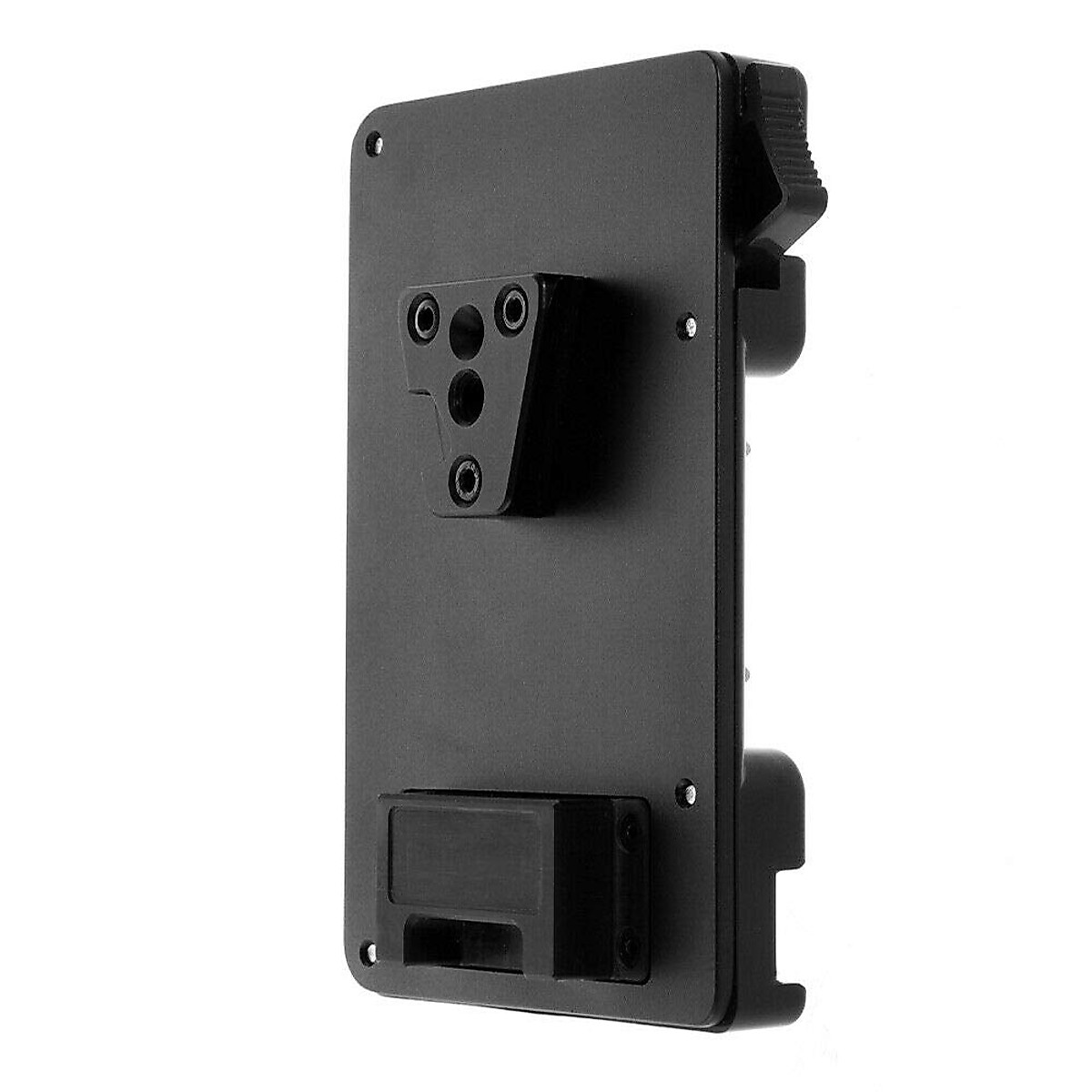 FocusFoto V-Mount Battery Power Plate Adapter with D-tap for Panasonic ANT0N Bauer Gold Mount Battery to V-Mount Battery