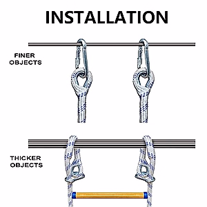 Safety Ladder,Home Emergency Escape Ladder - Portable Fire Escape Ladder,Rope Ladder/10M/32.8Ft