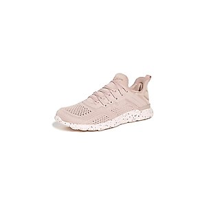 APL: Athletic Propulsion Labs Women's Techloom Tracer Sneakers, Rose Dust/Creme/Speckle, Pink, 5 Medium US