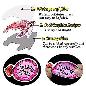 QTL VSCO Stickers for Teen Girls Cute Stickers for Hydroflask Waterproof Stickers for Tween Girls Laptop Stickers for Teen Girls Stickers Packs Gifts for Teens 50Pcs