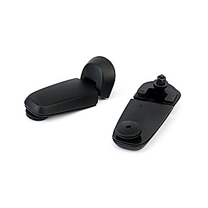 Rear Window Hinge Set (Left and Right) - Compatible with Ford Explorer and Mercury Mountaineer 2002-2005 - Replaces 3L2Z-78420A69-AC, 3L2Z-78420A68-AC, 924-160 - Rear Glass Hinges