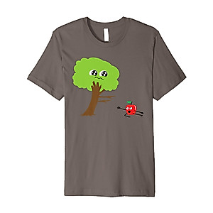 Apple Leaving Tree Shirt | Funny Little Fruity T-shirt Gift Premium T-Shirt