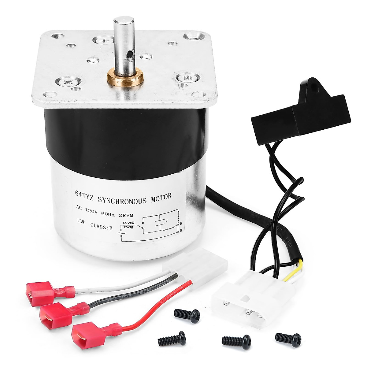 SRV7000-670 Auger Feed Motor Compatible with Pelpro and Pleasant Hearth Pellet Stoves, 2RPM Auger Motor