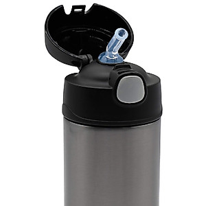 Thermos Funtainer 12 Ounce Bottle, Charcoal