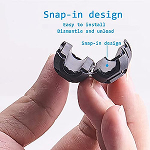 Pack of 10pcs 13MM Diameter Snap on Ferrite Ring Core Bead Choke Ring Cord RFI EMI Noise Suppressor Cable Clip