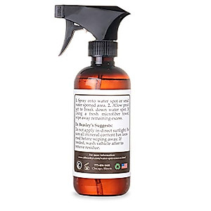 Dr. Beasley's Water Spot Remover - 12 oz, Dissolves Mineral Deposits, Quick-Removal Action, Prevents Stains and Etching On Vehicles