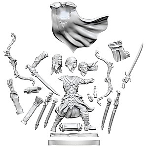 D&D Frameworks: Elf Ranger Male - Unpainted and Unassembled