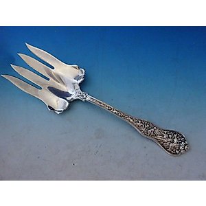 Olympian by Tiffany and Co Sterling Silver Fish Serving Fork Ruffled 9" Antique