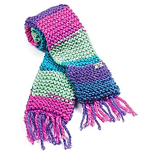Creativity for Kids Learn to Knit Pocket Scarf - DIY Knitting Kit for Beginners, Kids Craft Kit