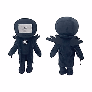 Toaoran Skibidi Toilet Plush，Stuffed Plushie Doll Toys Collectible Gifts for Kids Fans Aldults Birthday（Titan TV）
