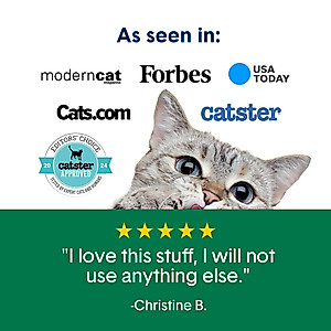 Boxie® Eco™ Farm to Box Sustainable 30 Day Odor Control Clumping Cat Litter, 6.5lb Boxiecat 99.9% Dust Free Plant-Based Kitty Litter