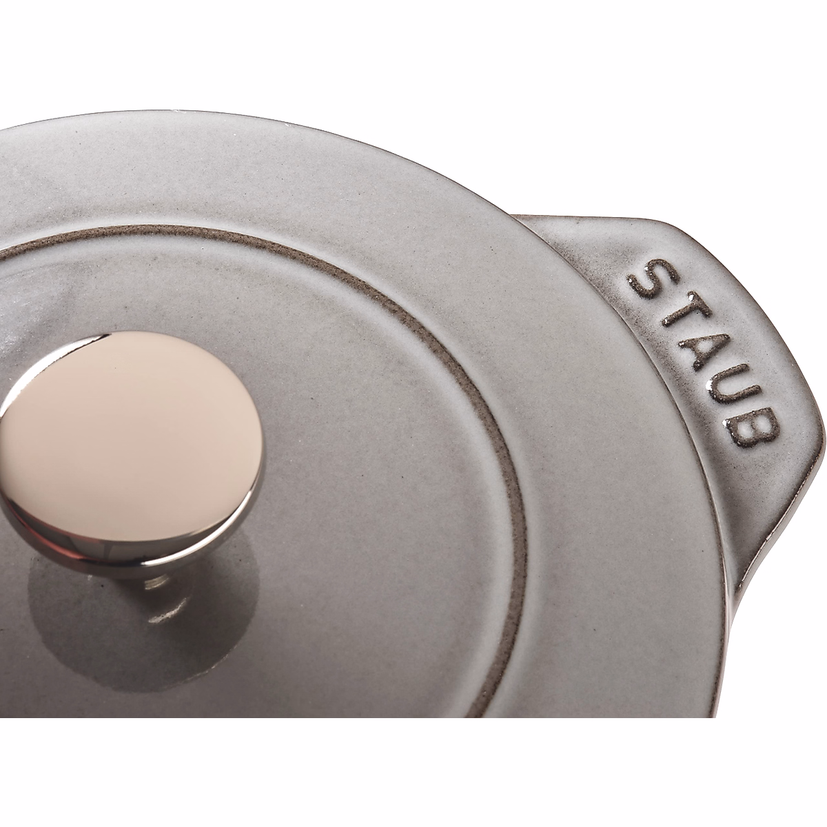 Staub Cast Iron 1.5-qt Petite French Oven - Graphite Grey, Made in France