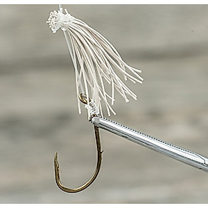 SE 6-¼" Stainless Steel Self-Locking Straight Forceps - 660FS