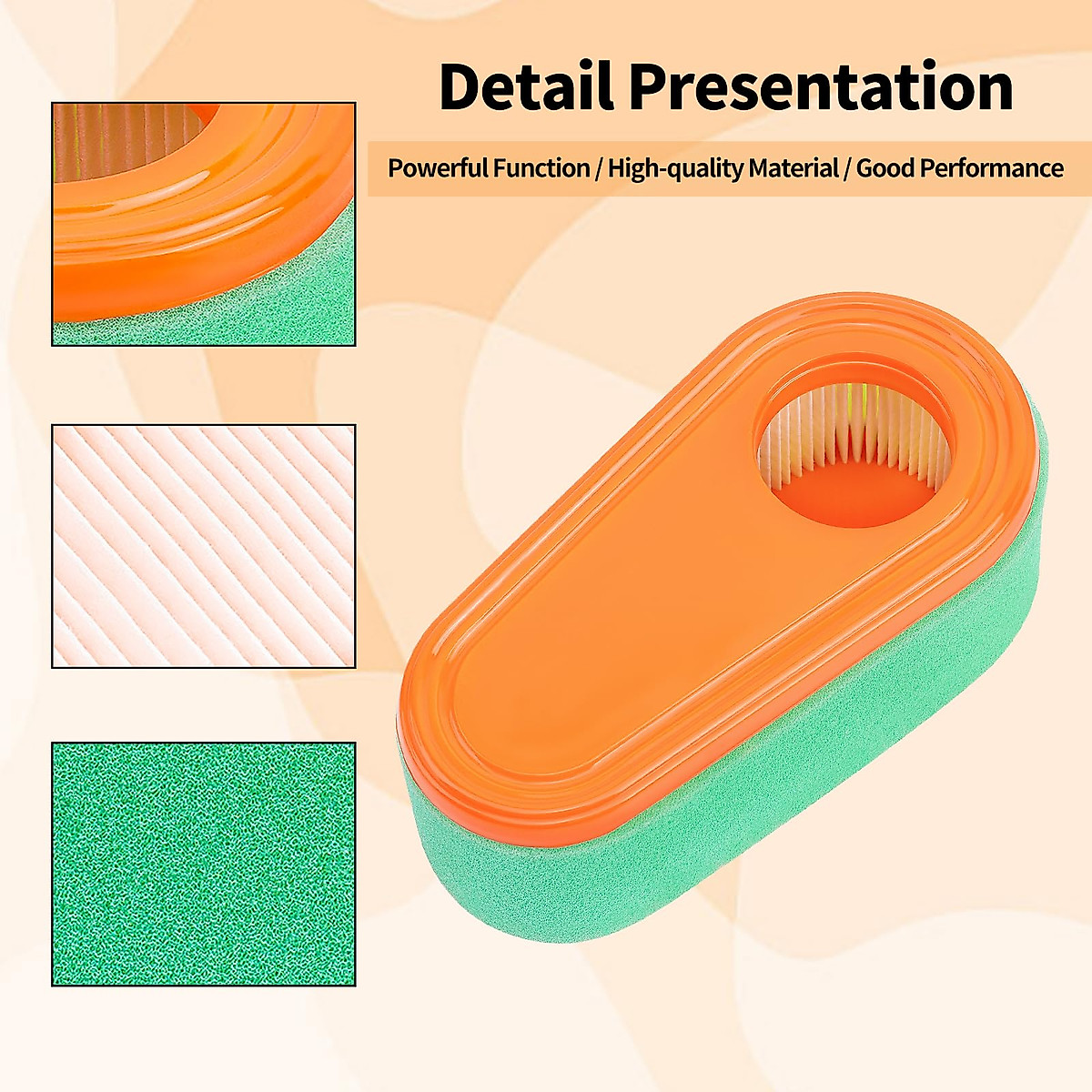 Aouton 795066 Air Filter 796254 Pre Filter for To-ro Timemaster 30 Inch Mower 775EX 800E 825E 850 850E 875EX 950E Engines HD775HW HU775AWD BS 111P02 111P0 55419 Air Filter with 12-050-01-S Oil Filter