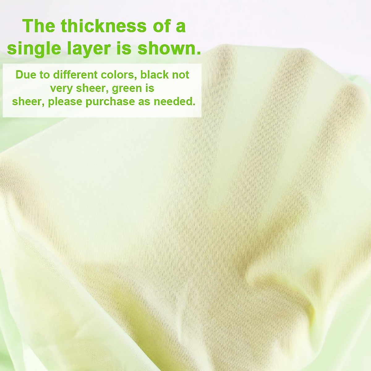 Nylon Spandex 4-Way Stretch Sheer Thin Cool Smooth Fabrics Swimsuits Leotards Lining by The Yard