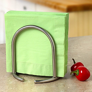 Spectrum Spectrum diversified satin nickel euro napkin holder, 0.25 Ounce