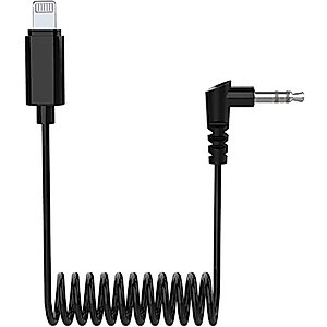 Hollyland Lightning to 3.5mm Adapter, MFi Certified, for Hollyland Lark M1/150 Wireless Lavalier Microphone, Compatible with iPhone 13 12 11 Pro Max