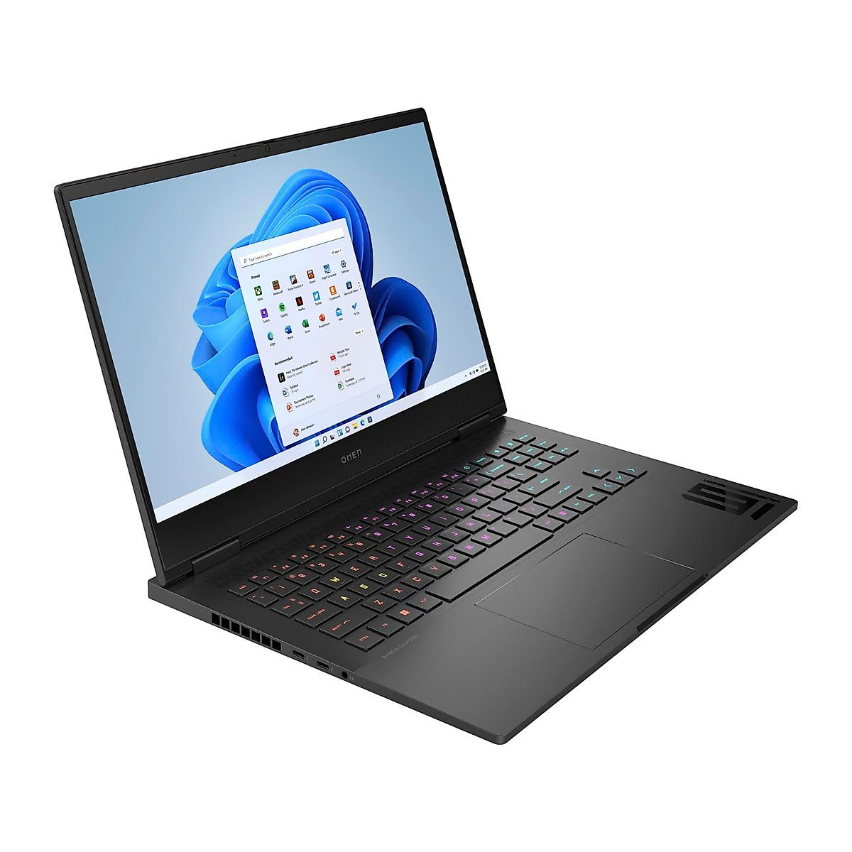 HP Omen 16 2023 Gaming Laptop 16.1" FHD IPS 144Hz Display 8-Core Ryzen 7 6800H 32GB DDR5 1TB SSD AMD Radeon RX 6650M 8GB GDDR6 Wi-Fi 6E Four-Zone RGB Backlit Keyboard Windows 10 Pro w/ONT 32GB USB