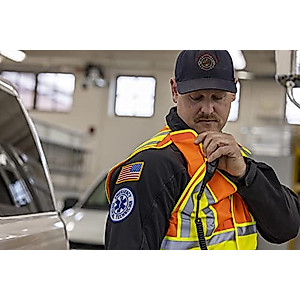 Public Safety Reflective Vest, High Visibility, ANSI Compliant, Breakaway, 6XL/7XL, Ergodyne GloWear 8245PSV,Lime