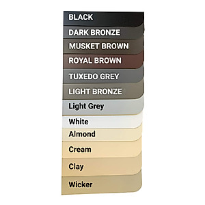 Eagle 1 Rain Gutter Valley Splash Guards, Straight or Bent (2 Per Order) Includes Screws and 1/4" Bit Driver (Extreme Straight, White)