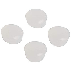 Speedo Unisex Swim Training Silicone Ear Plugs , White, 2 Pair (Pack of 1)