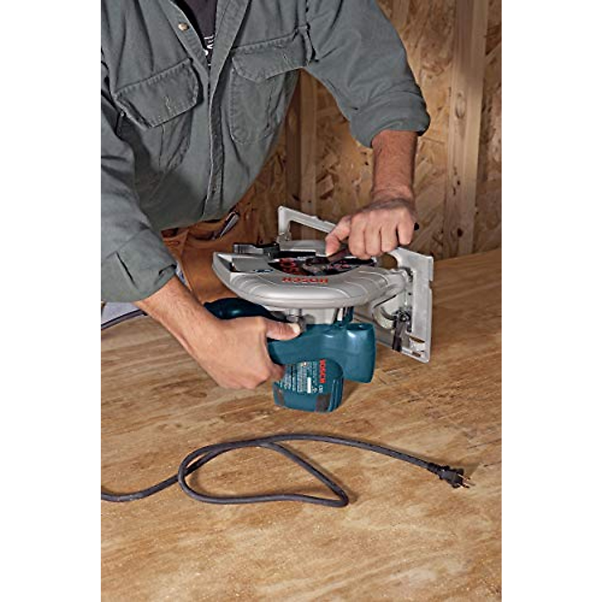 BOSCH CS5 120-Volt 7-1/4-Inch Circular Saw,BOSCH Blue