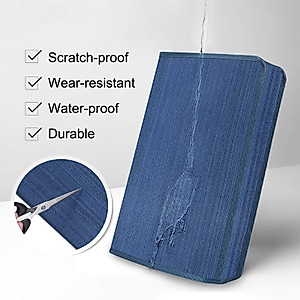 MASiKEN Universal Cover for PS5 Console, Dust Cover Place Upright, Soft Neat Lining Dust Protector for Playstation 5 Digital and Disc Version, Precision Cut Easy Access Cable Port (Blue)