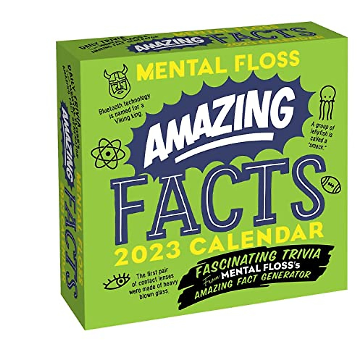 Amazing Facts from Mental Floss 2023 Day-to-Day Calendar: Fascinating Trivia From Mental Floss's Amazing Fact Generator