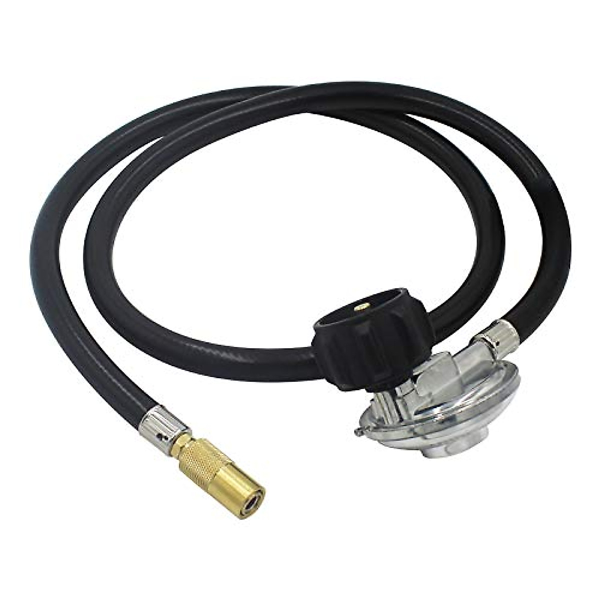 MENSI 4FT Propane Regulator with Hose Fit for Blackstone 17" and 22" Table Grilldle Adventure Ready Grill Only Replacement Parts