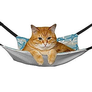Starfish Pet Hammock Comfortable Adjustable Hanging Bed for Small Animals Dogs Cats Hamster