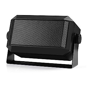 Radioddity CB Mobile Radio External Speaker, Mini Universal Portable 5W, 71" Power Cable, for Car Truck Vehicle 4 x 4, Compatible with Radioddity CB-27 Icom ID-5100 Yaesu FT-891 Midland MXT115