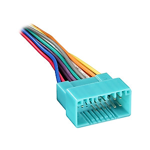 Metra 95-7867Double DIN Installation Kit for 2002-2006 Acura RSX Vehicles & Metra 70-1721 Wiring Harness for 1998-2013 Acura/Suzuki/Honda Vehicles