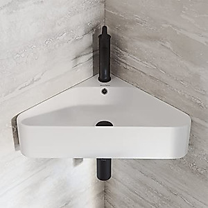 Swiss Madison Well Made Forever SM-WS327, St Tropez Corner Wall Hung Sink
