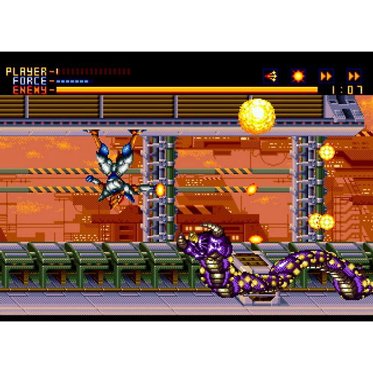 Alien Soldier (Sega Genesis / Megadrive) - Reproduction Cartridge