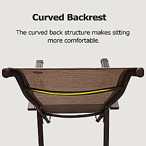 PURPLE LEAF Outdoor Zero Gravity Lounge Chair Patio Wicker Rattan Recliner Chairs Beach Pool Lawn Camping Indoor Office Deck Lounger Chair for Outside Folding Reclining Chair, Coffee