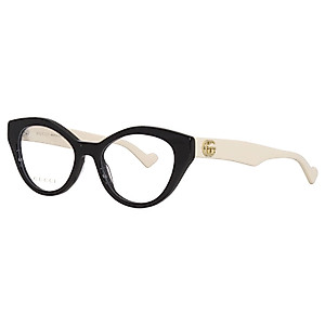 Gucci GG0959O-002 Black Cat-Eye Women's Eyeglasses