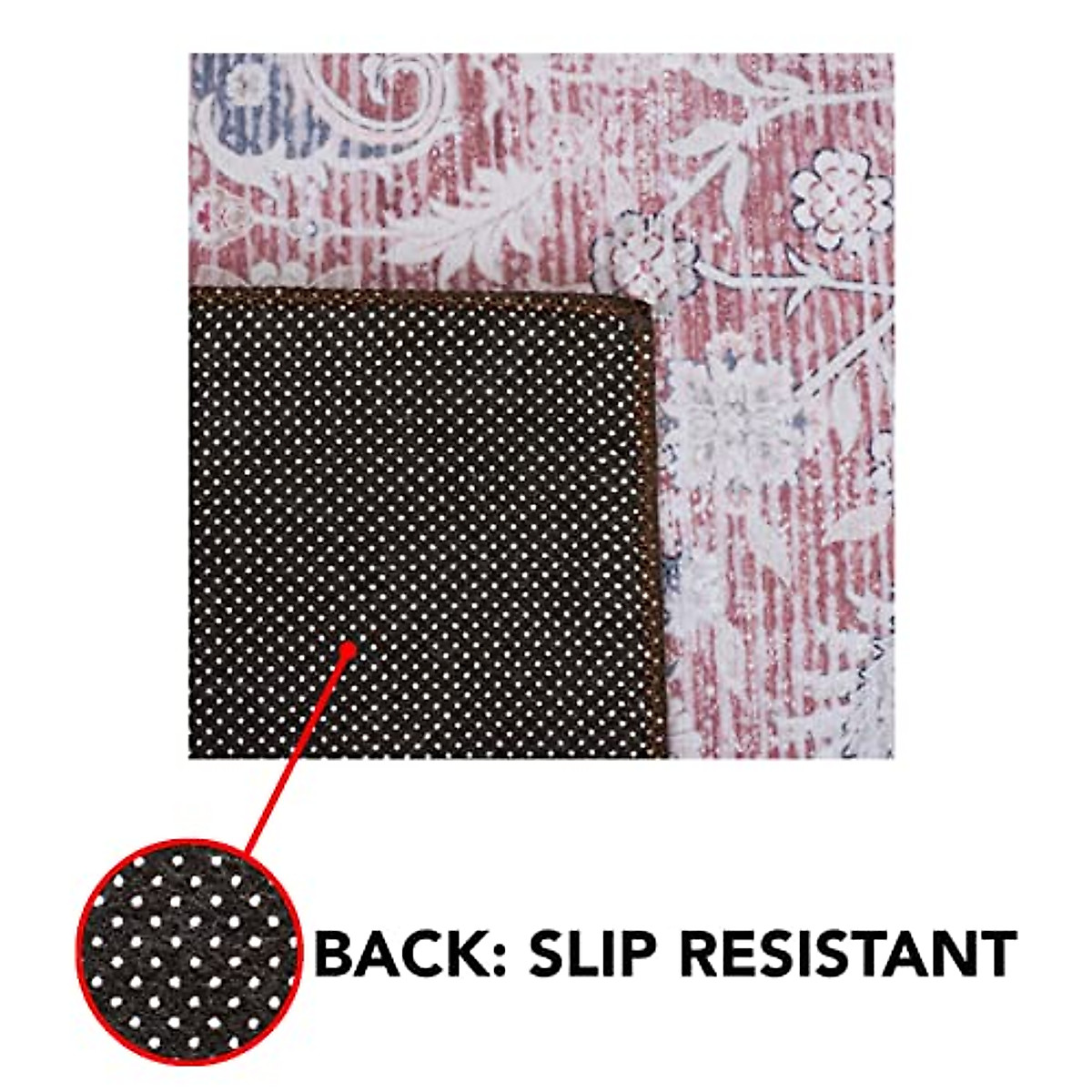 SAFAVIEH Tucson Collection Area Rug - 6' Round, Rust & Sage, Persian Medallion Design, Non-Shedding Machine Washable & Slip Resistant Ideal for High Traffic Areas in Living Room, Bedroom (TSN191P)