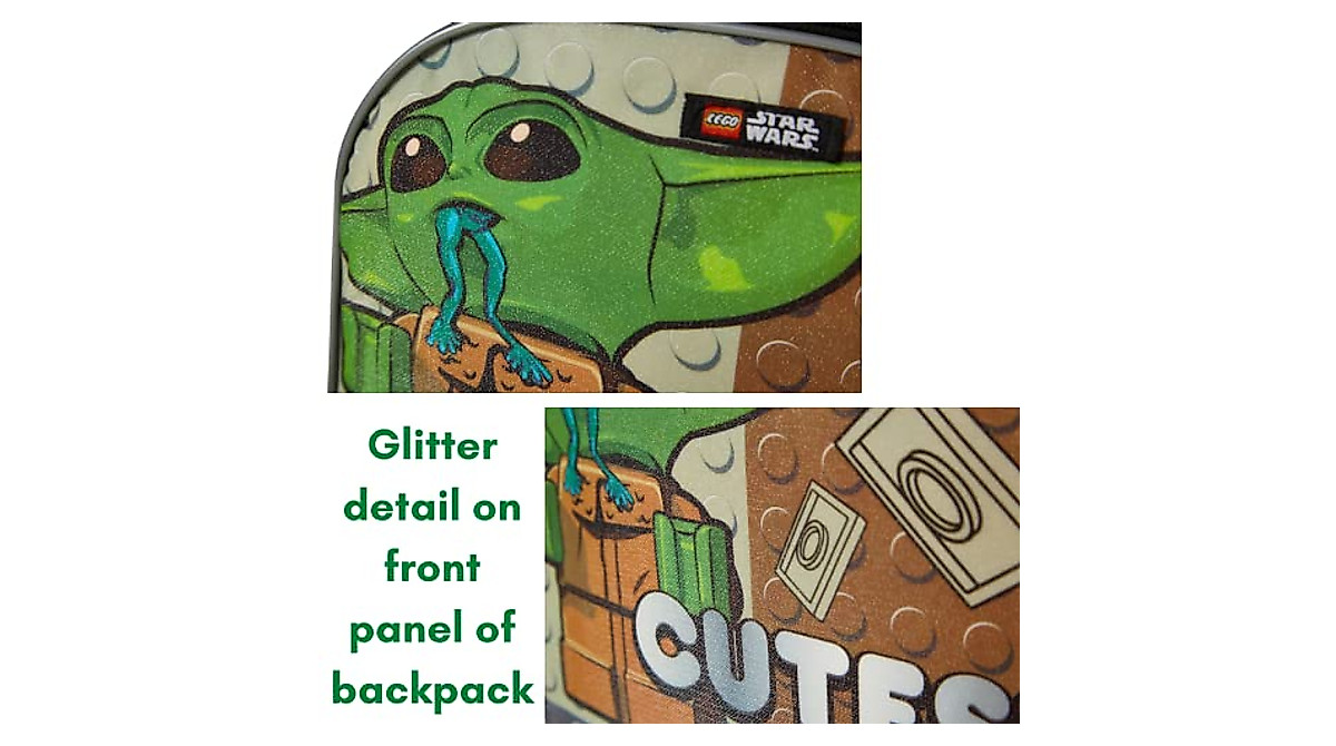 Star Wars Baby Yoda Backpack Set for Kids | Mandalorian School Bundle