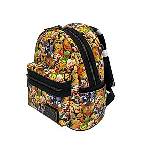 Loungefly Exclusive Muppets All Over Print Double Strap Shoulder Bag