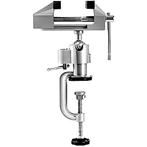 Fasmov Swivel 3" Universal Table Vise Tilts Rotate 360° Universal Work