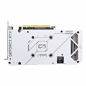 ASUS Dual NVIDIA GeForce RTX 4060 Ti OC Edition / White - Gaming Graphics Card (8GB GDDR6X, PCIe 4.0, DLSS 3, HDMI 2.1, Display Port 1.4a, Axial Fans, 0dB Technology)
