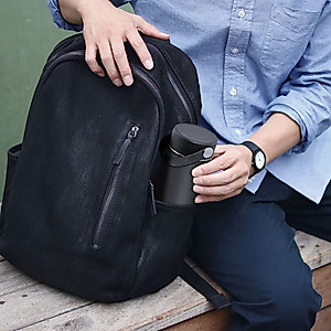 iPick Image for Ford F-150 Raptor Laser Etched 18 oz Dual-Wall Insulated Black Stainless Steel Water Bottle Travel Tumbler Mug