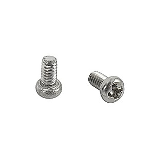 Frobea 240Pcs M2 x 4mm 304 Stainless Steel Round Head Screws