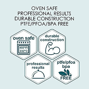 Chicago Metallic Commercial II Traditional Uncoated 16-3/4 by 12-Inch Jelly-Roll Pan, Perfect for making jelly rolls, cookies, pastries, pizza, one-pan meals, and more, Set of 2